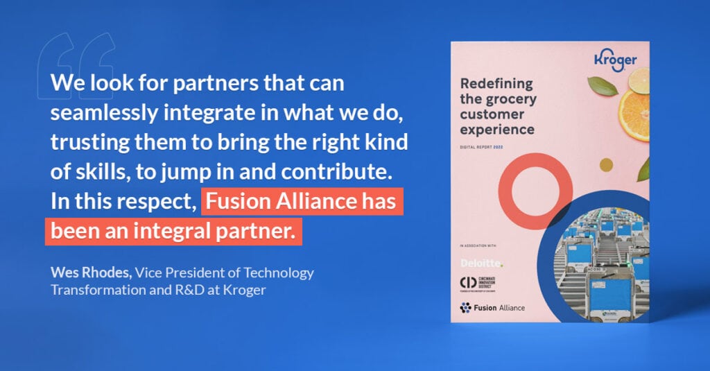 Fusion Alliance featured as Kroger partner in Technology Magazine