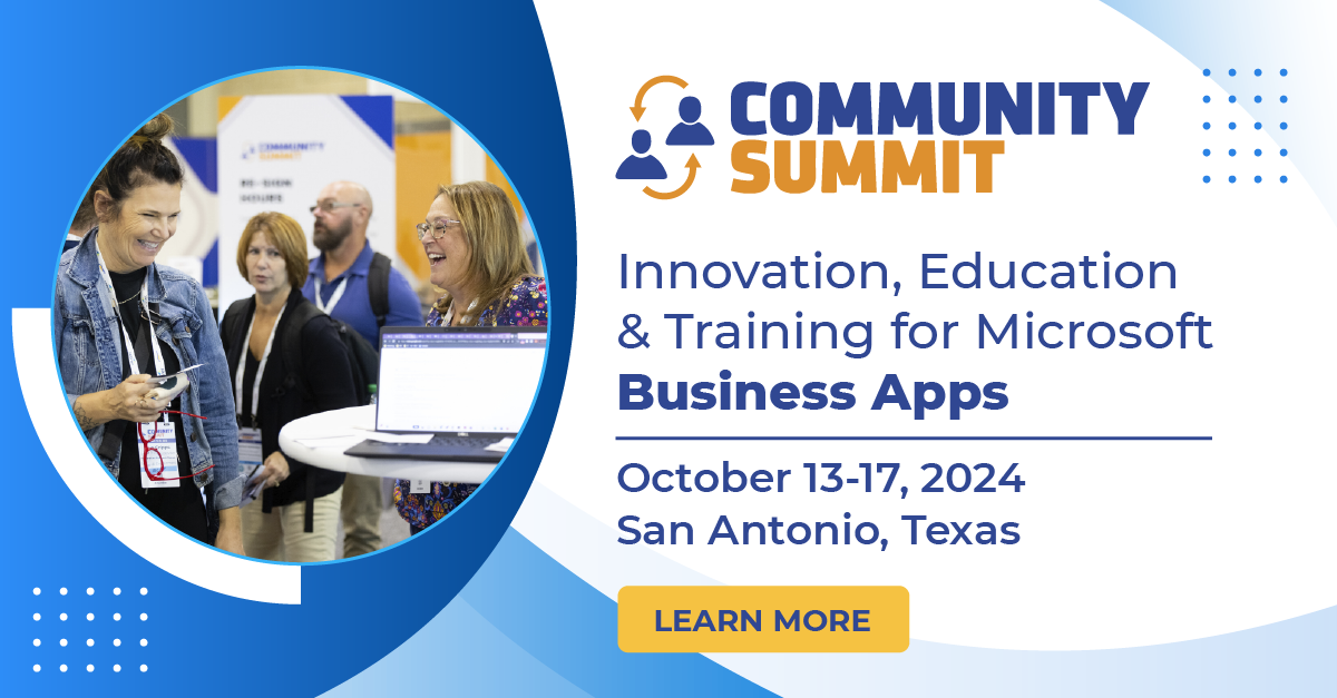 Dynamics Community Summit | Microsoft Dynamics | New Era Technology